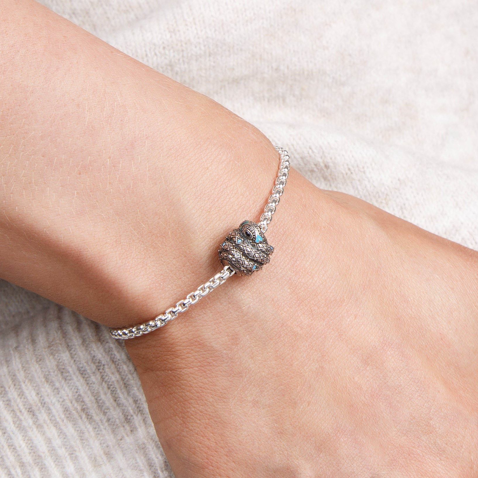 Thomas Sabo Snake Bead Charm - Jewellery Stockroom